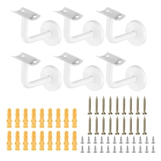 Stainless Steel Curved Hand Rail Brackets - Bed Bath & Beyond - 43779044