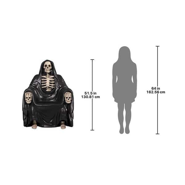 Design Toscano Seat of Death Grim Reaper Throne Chair - Multi-Color ...