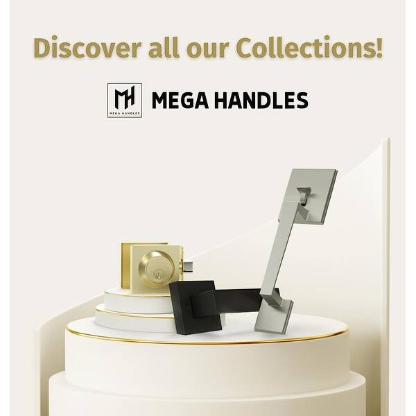 Mega Handles Passage I Lever Door Lock Handle Set - 5X1 - On Sale - Bed Bath & Beyond - 38151565
