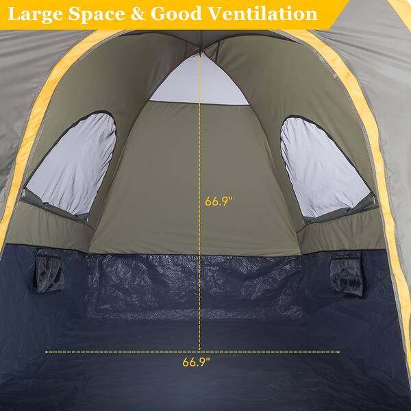 Medium Size Truck Tent with One Large Storage Bag,Green - Bed Bath ...