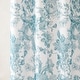Lush Decor Bird And Hydrangea Toile Teal Shower Curtain - Bed Bath ...