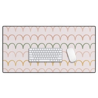 Menina Lisboa Spring Abstract Waves Desk Mat - Bed Bath & Beyond - 42713738