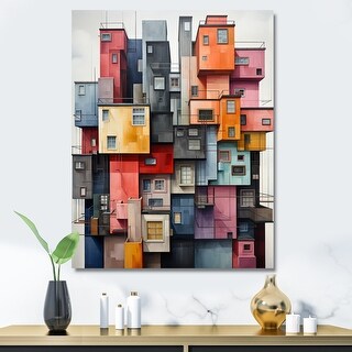 Designart "Constructivism Constructed Horizons XII" Constructivism ...