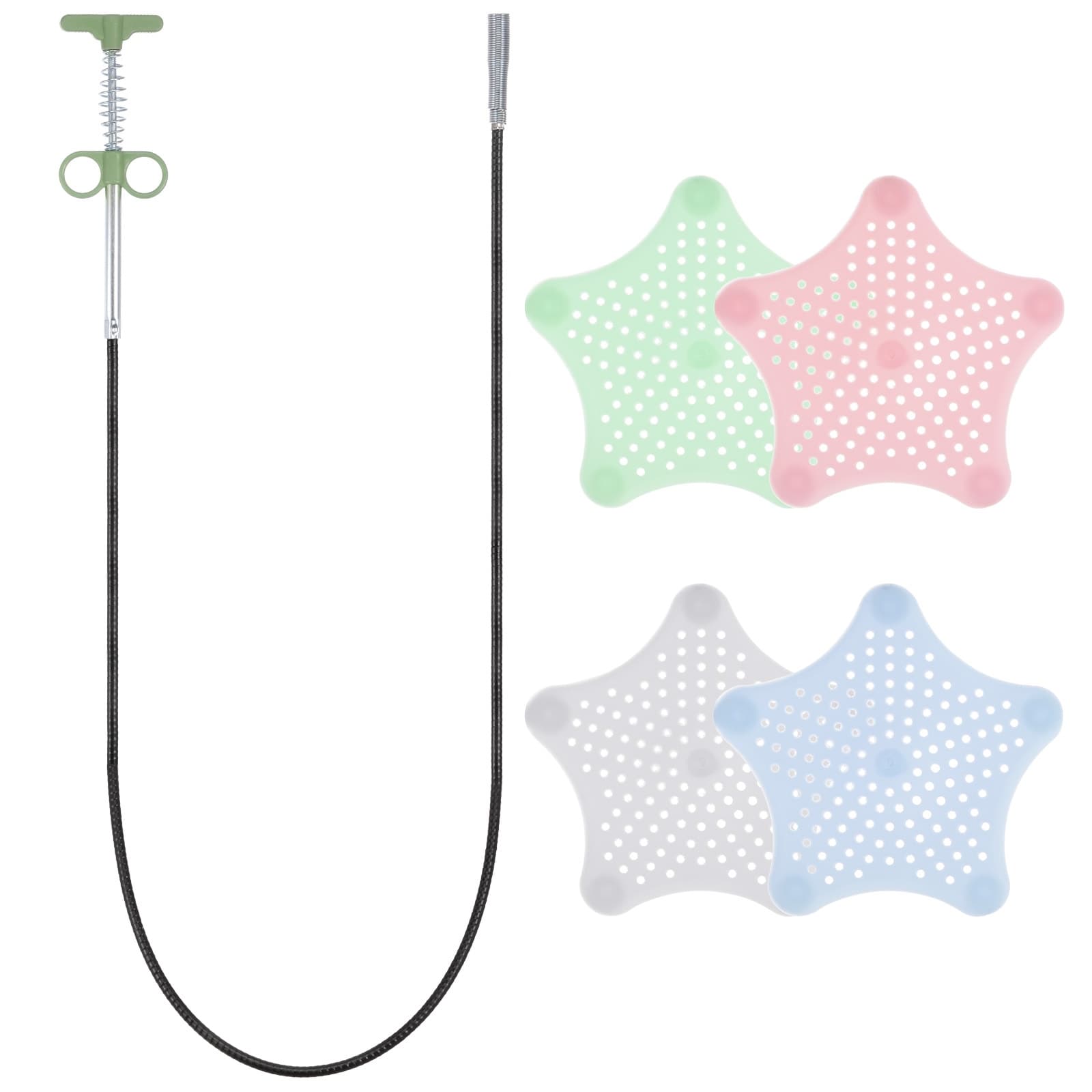 Flexible Grabber Claw Pick Up Tool 1.6 M White with Silicone Sink ...