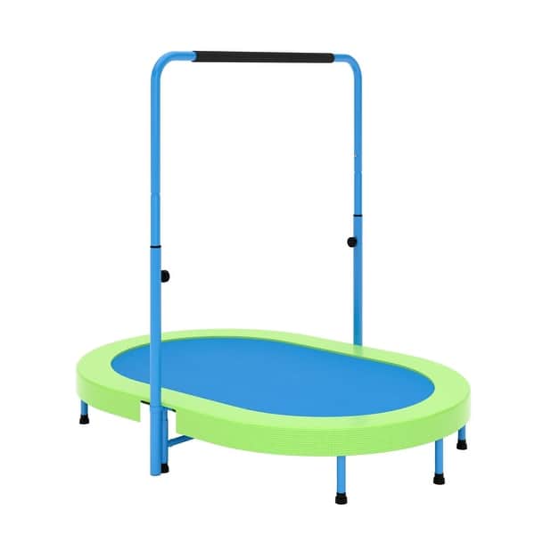 Mini Indoor Trampoline for Kids, Toddler Foldable Adjustable Trampoline ...