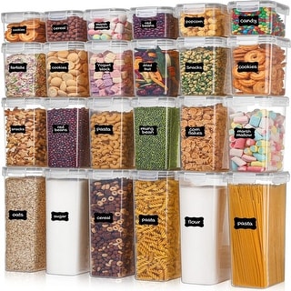 Food Storage Containers with Lids 24 pcs - Bed Bath & Beyond - 39079987