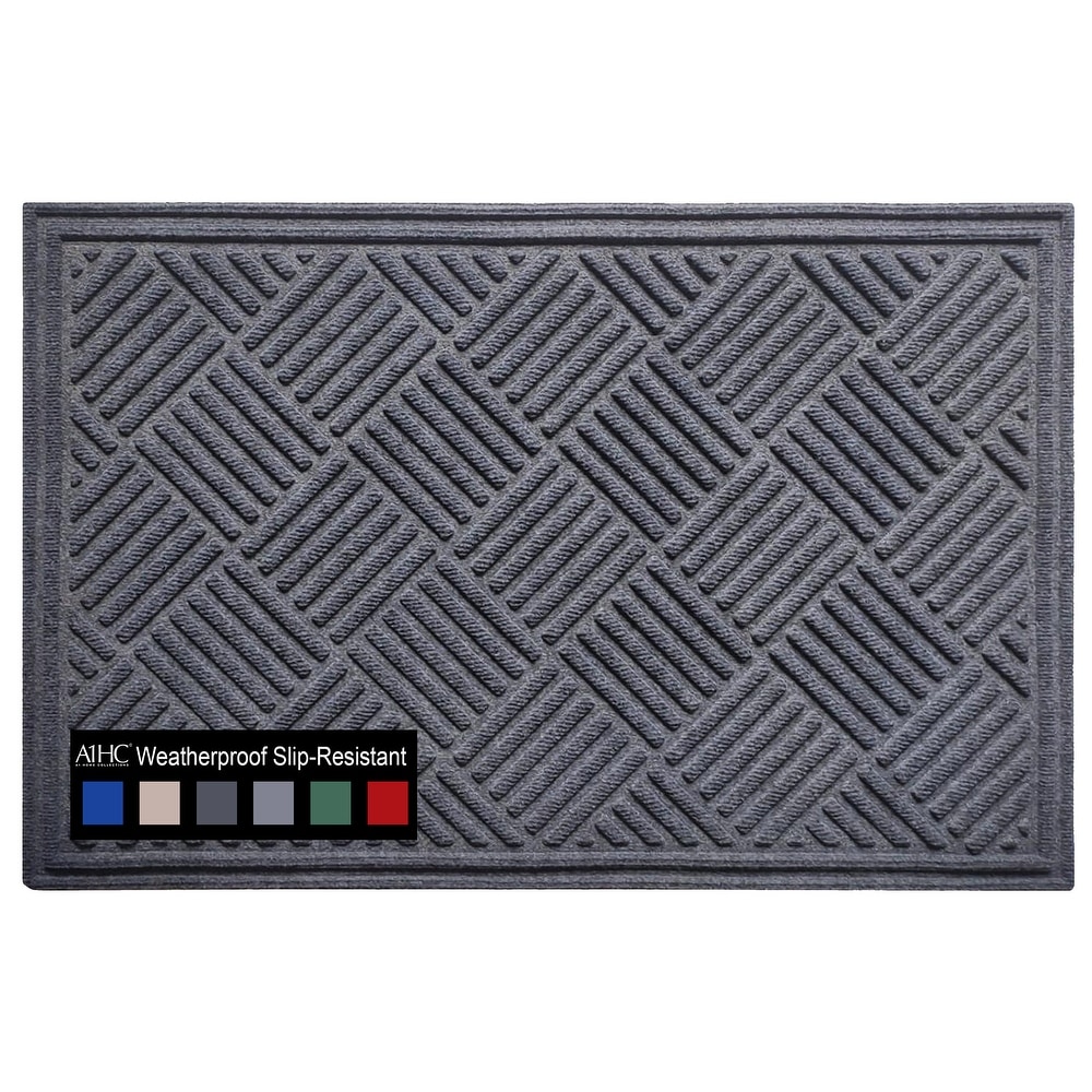 inside door mat grey