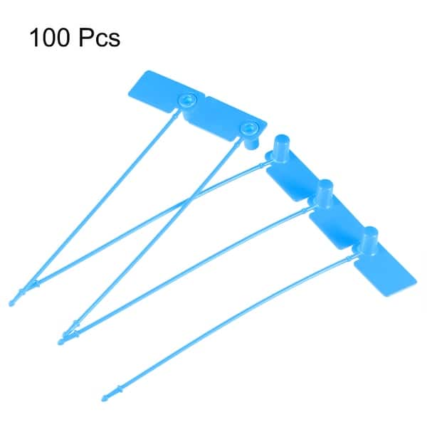 Plastic Zip Ties Seals Anti-Tamper for Container Luggage Pack of 100 ...