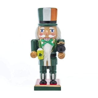 Kurt Adler 9-Inch Wooden Irish Nutcracker - Bed Bath & Beyond - 32043457