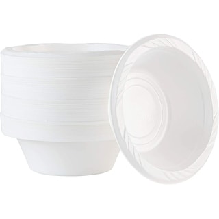 100 Pcs Disposable Plastic Bowls - Bed Bath & Beyond - 40006803