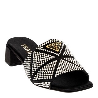 Prada Crystal Embellished Slides - Bed Bath & Beyond - 43005266
