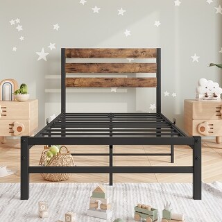 Twin Size Platform Bed Frame - Bed Bath & Beyond - 39374705
