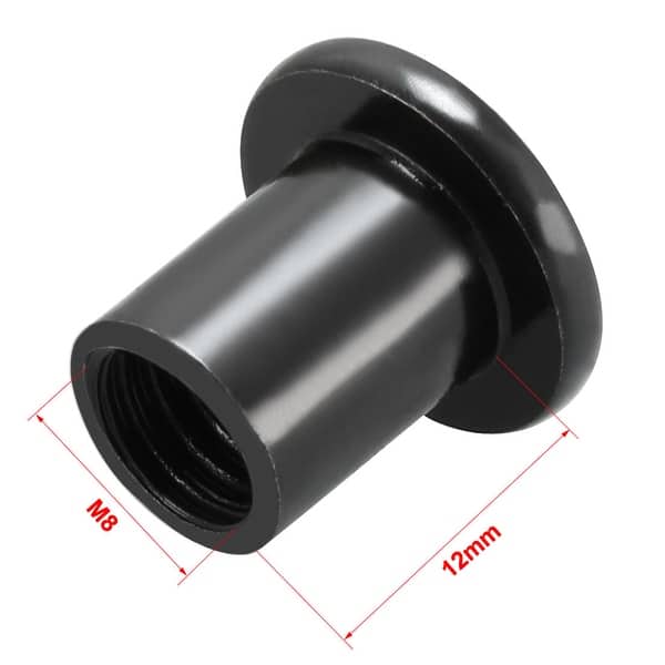 M8x12mm Rivet Hex Socket Head Insert Nut Screw Post Power Coated 30pcs ...