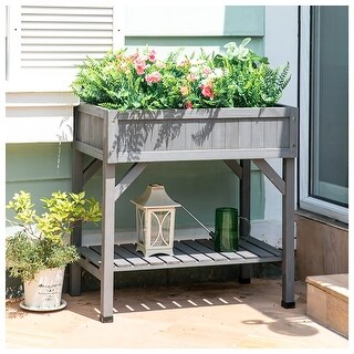 Potting Bench Tables Outdoor, Potting Table Garden Work Station ...