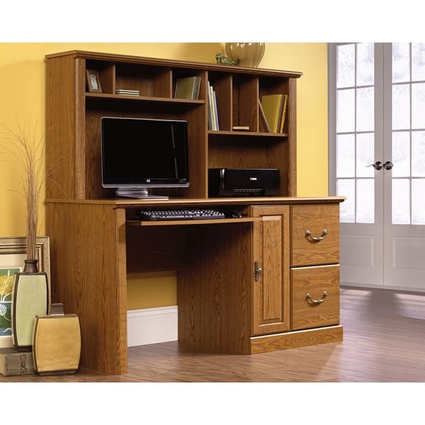 Orchard Hills Collection Computer Desk With Hutch - Bed Bath & Beyond ...