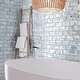 Merola Tile Biarritz Blue 3" x 6" Ceramic Wall Tile - Bed Bath & Beyond ...