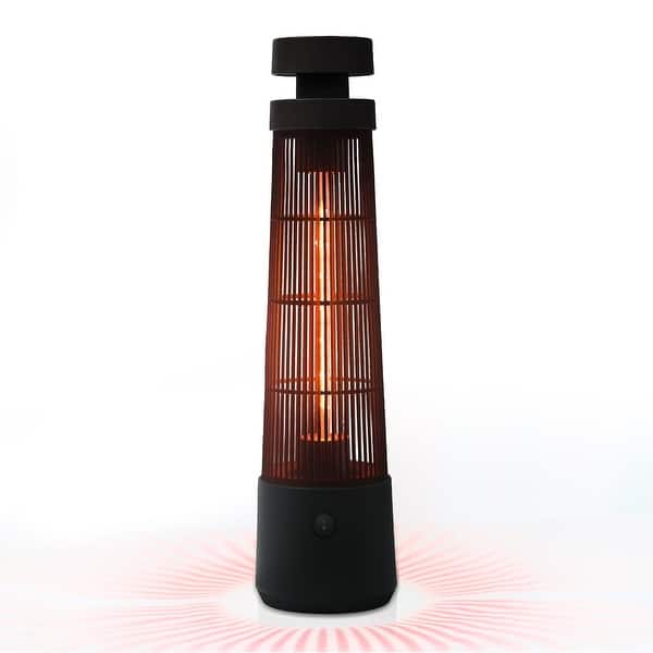 1200W Electric Freestanding Outdoor Infrared Portable Patio Heater 4100 ...