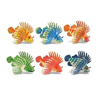 CoTa Global Lionfish Refrigerator Bobble Magnets Set of 6 - Multicolor ...