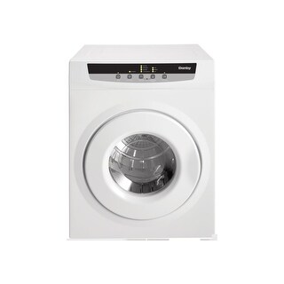 Danby DDY060DB 24" Wide 4.32 Cu. Ft. Capacity Electric Dryer - White ...