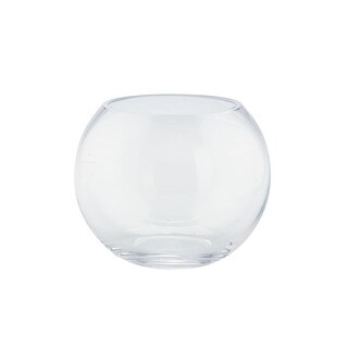 8" Clear Glass Bubble Bowl Floating Tealight Candle Holder - Bed Bath ...