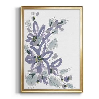 Periwinkle Patch I Premium Framed Print - Ready to Hang - Bed Bath ...