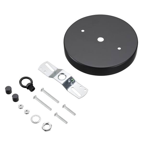 Aspen Creative Canopy Kit Chandelier & Light Fixture Accessories, Matte ...