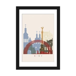 iCanvas "Kiev Skyline Poster" by Paul Rommer - Bed Bath & Beyond - 37470768
