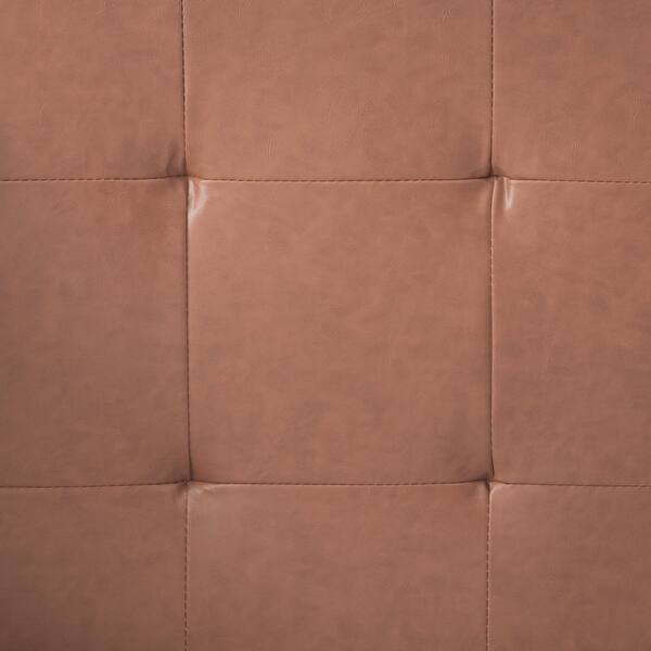 Brookside Mary Upholstered Platform Bed Frame with Square Tufting - On ...