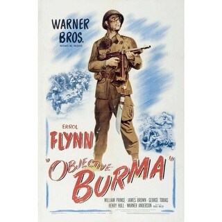 Objective Burma Movie Poster (11 X 17) Item Movab29850 - Bed Bath ...