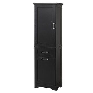 Freestanding Storage Cabinet Tall File Cabinet Kitchen Pantry - Bed ...
