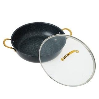 Curtis Stone Dura-Pan Nonstick 12" Sauteuse Pan Refurbished - Bed Bath ...