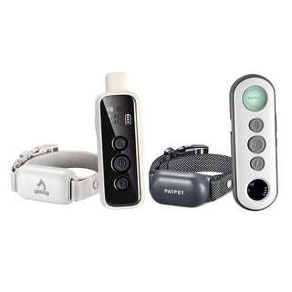 PATPET 680A & 650A Rechargeable Waterproof Dog Training Shock Collars ...