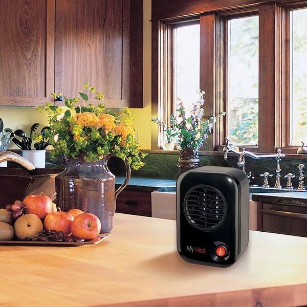 Lasko 100 MyHeat Portable Personal Electric 200W Ceramic Space Heater (3 Pack) - 2.8 - Bed Bath ...