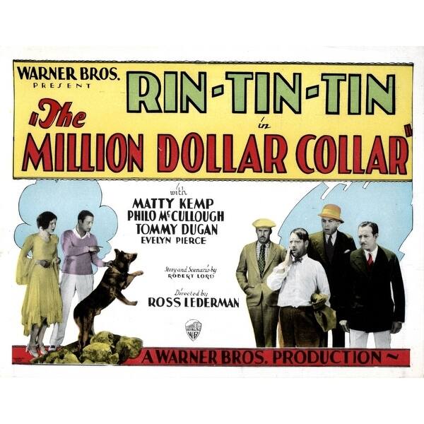 The Million Dollar Collar From Left Evelyn Pierce Matty Kemp Rin Tin ...