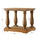 Edmaire Light Distressed Natural Baluster 3-piece Table Set by iNSPIRE ...