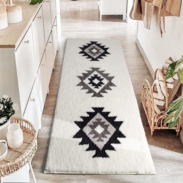 Long bathroom rug store