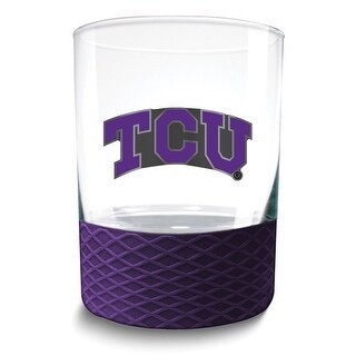 Collegiate Texas Christian University Commissioner 14 Oz. Rocks Glass ...