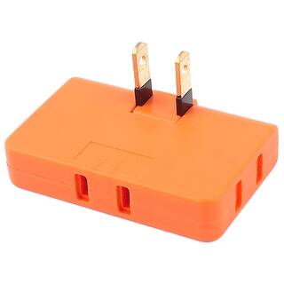 Unique Bargains Rotatable US Plug Power Socket Splitter Outlet Adapter ...