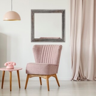 Americana Timber Rustic Sloped Frame Mirror - Bed Bath & Beyond - 39497647