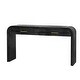Unique Retro Silhouette Console Table with Two Top Drawers - Bed Bath ...
