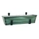 Achla Designs Small Galvanized Steel Flower Box Planter With Wall ...