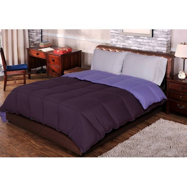 Superior All-season Luxurious Reversible Down Alternative Comforter ...