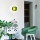Rennnsan Modern Dome Dimmable LED Bathroom Vanity Light/Glass Dimple ...