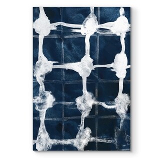 Indigo Memory I -Premium Gallery Wrapped Canvas - Bed Bath & Beyond ...