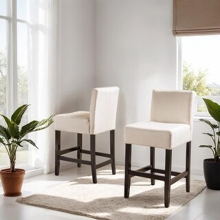 Transitional Design Studded Accents Counter Stool - Bed Bath & Beyond ...