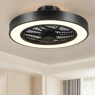20 Inch Ceiling Fan with LED Lights and Dimmable Remote&APP Control ...