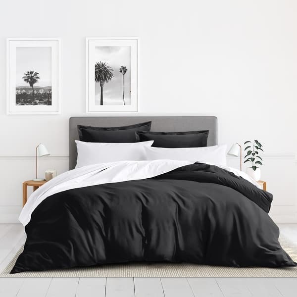 Lavanya Black Duvet Cover Set - Bed Bath & Beyond - 39501916