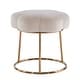 Bonnie Vanity Flower Stool - Bed Bath & Beyond - 31253392