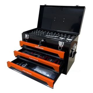 3 Drawers Tool Box with Tool Set - Bed Bath & Beyond - 41668848