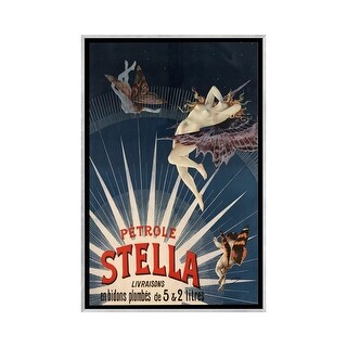 iCanvas "Patrole Stella French Lighting Oil Vintage Advertising Poster ...